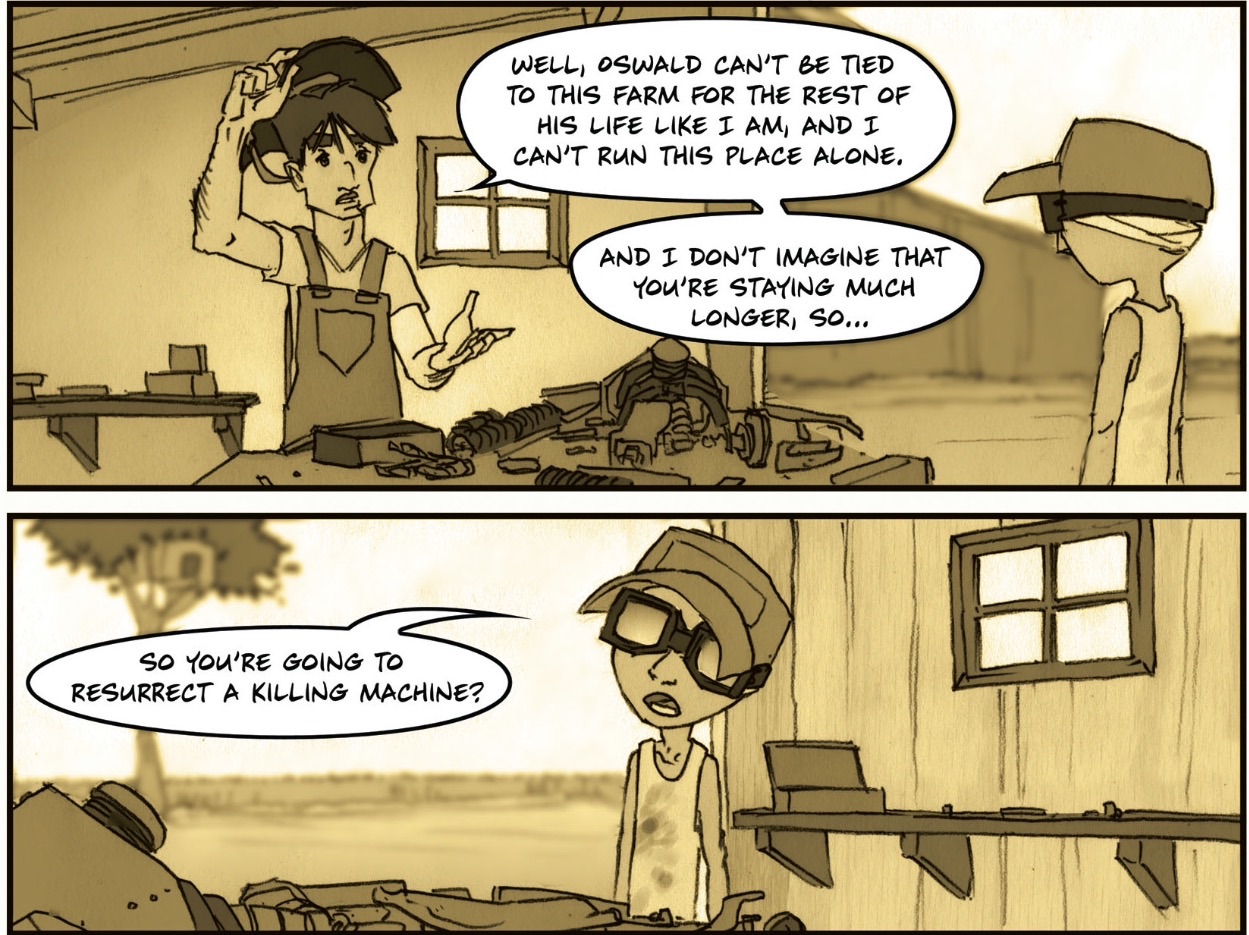 An Interview With Royden Lepp on Archaia's Rust - NerdSpan