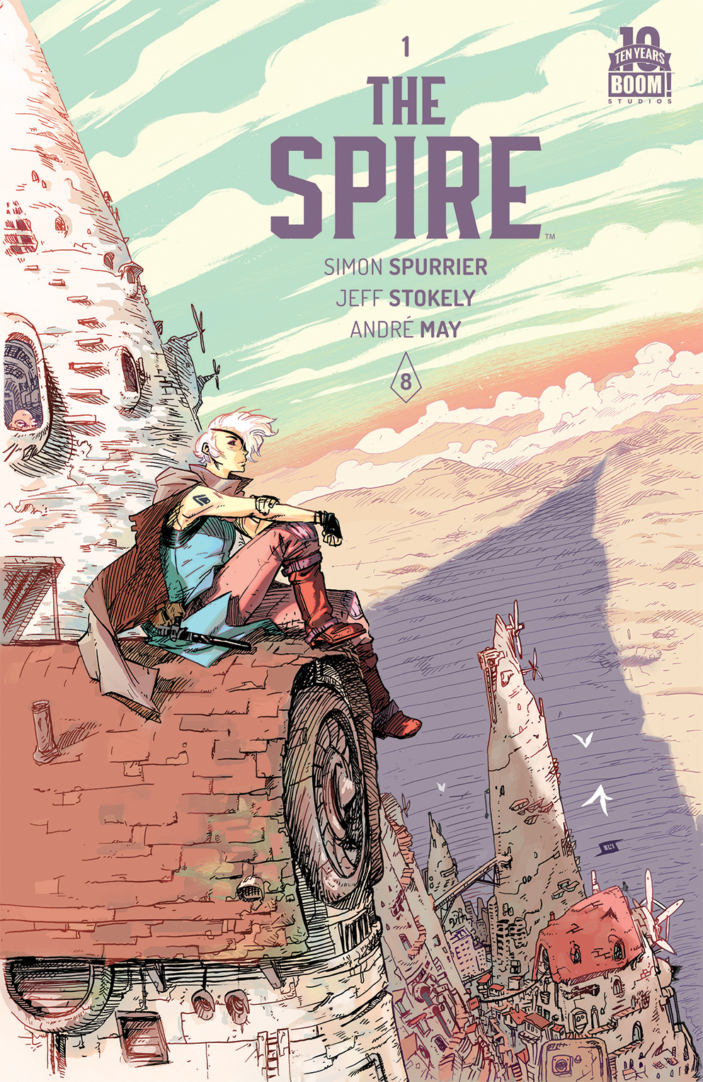 Simon Spurrier and Jeff Stokely's New Science Fiction Saga, The Spire ...